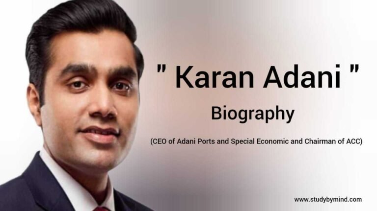 Karan Adani Biography in english (CEO of Adani Ports and Special ...