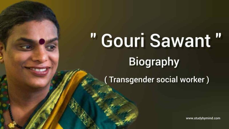 Gauri Sawant biography in english (Transgender Social Worker) - Study ...