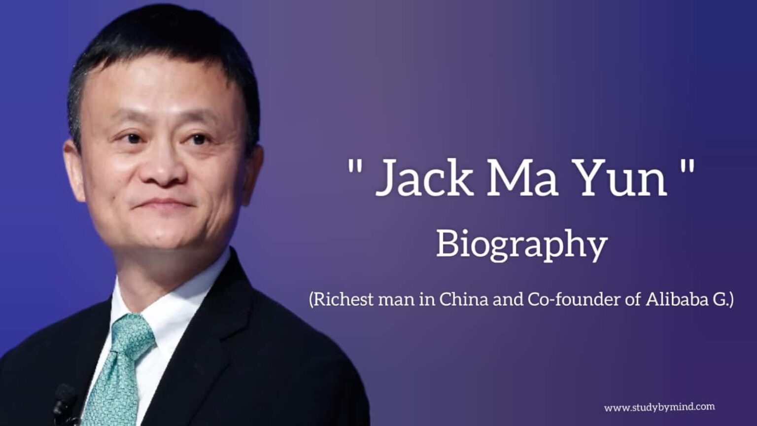 Jack Ma biography in english (China's richest man and co-founder of Alibaba Group), Age, Net ...