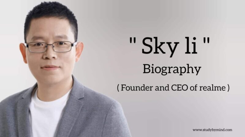 Sky li biography in english (founder and CEO of realme), age, net worth ...
