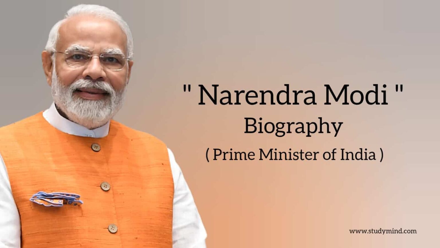 Narendra modi biography in english (Prime Minister of India), pm modi ...