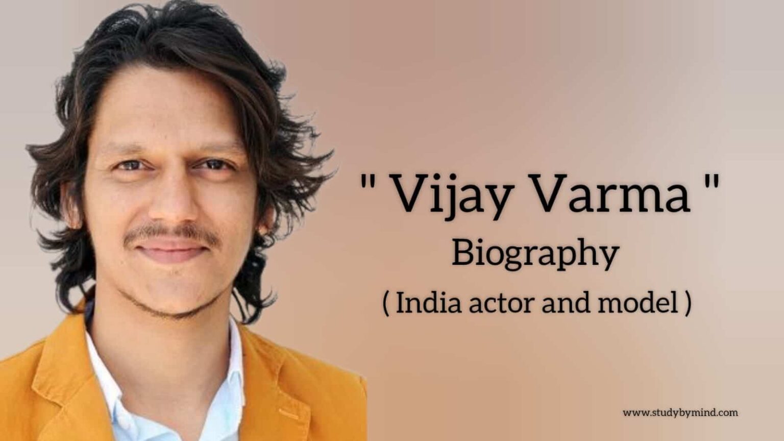 Vijay Varma Biography in English (Indian Actor), Age, Movie, Girlfriend ...