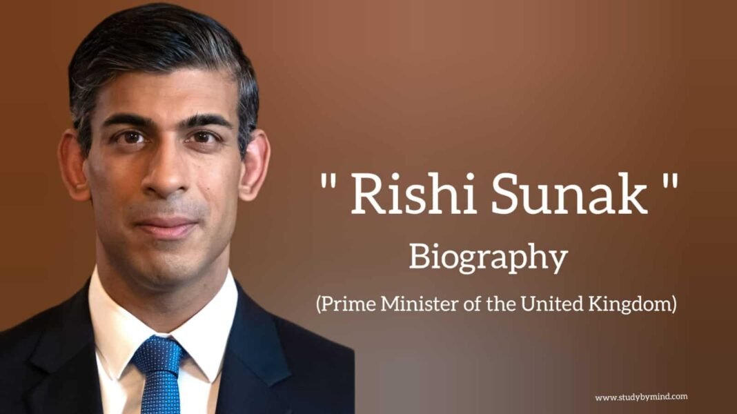 Rishi sunak biography in english (Prime Minister of the United Kingdom ...